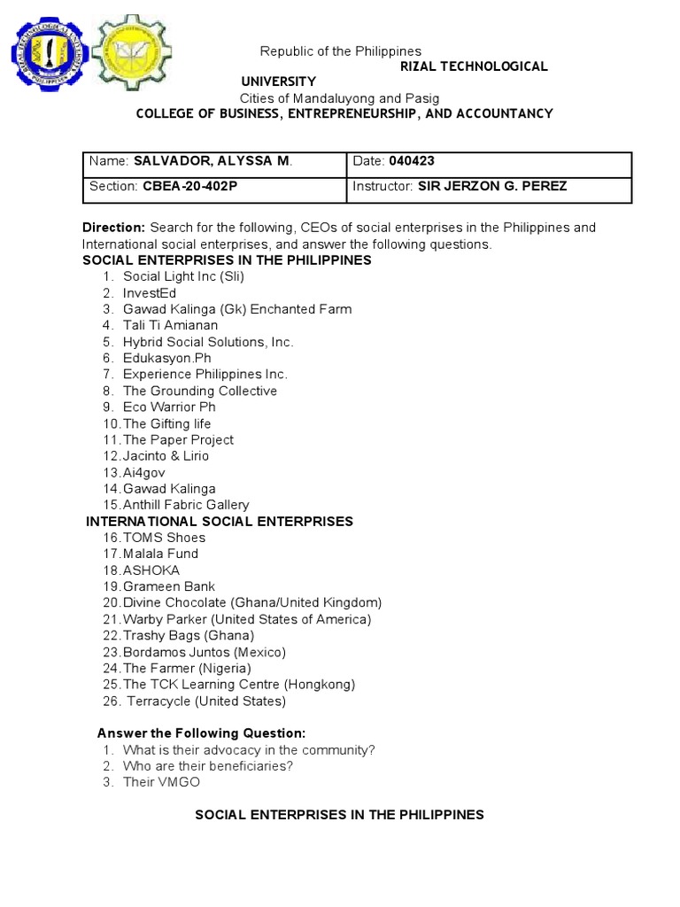 Assignment 1 (Research Day) | PDF