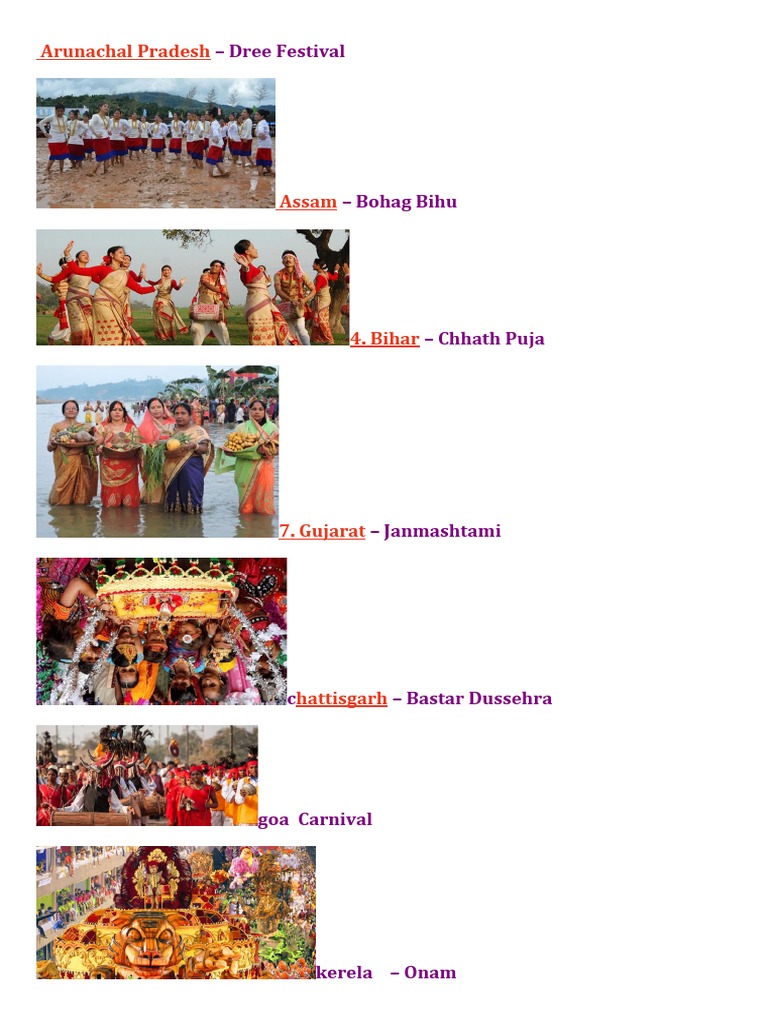 Festivals of India | PDF
