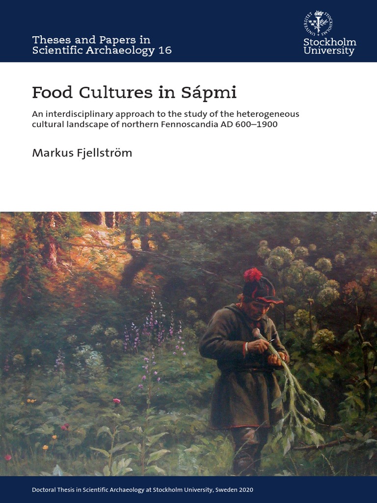 Fjellstrom - Food Cultures in Sapmi | PDF