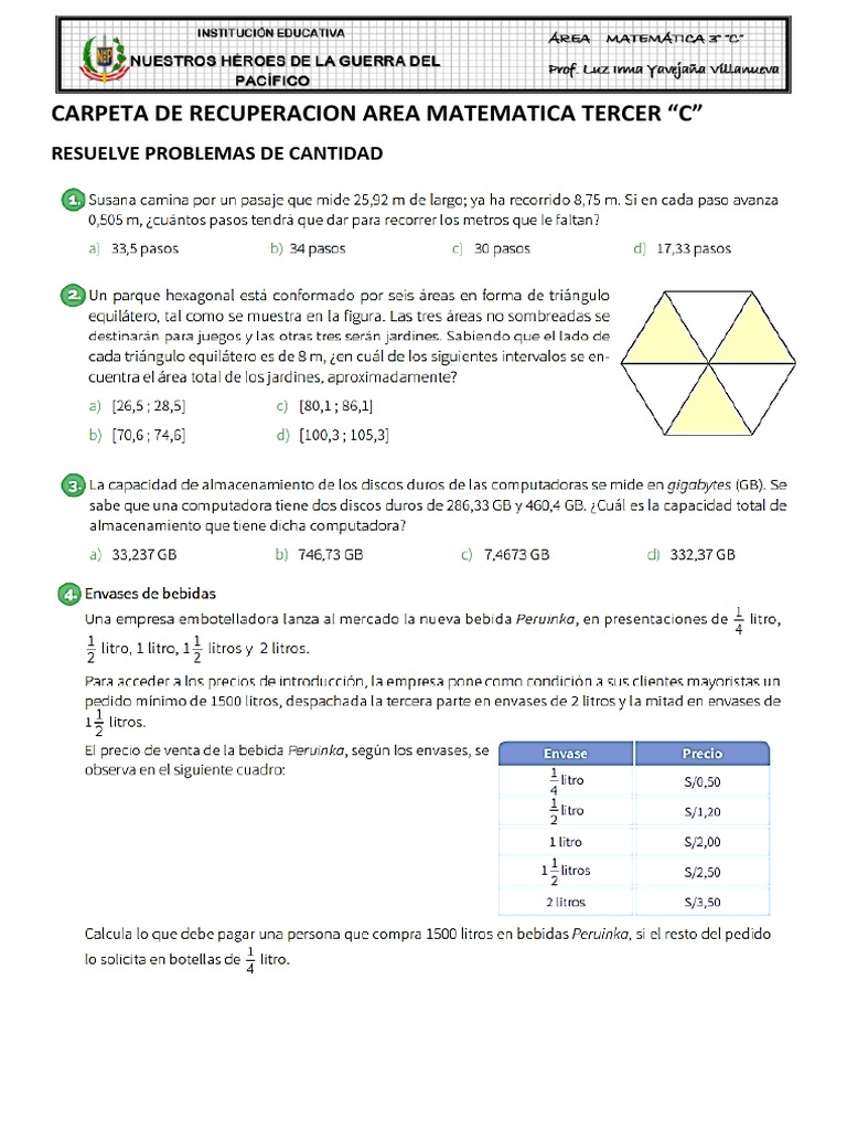 Matematica 3C | PDF