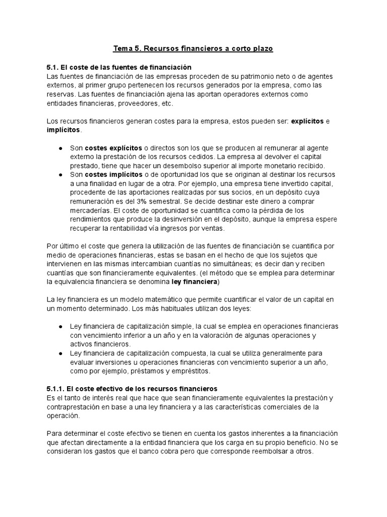 Gefe Tema 5 | PDF