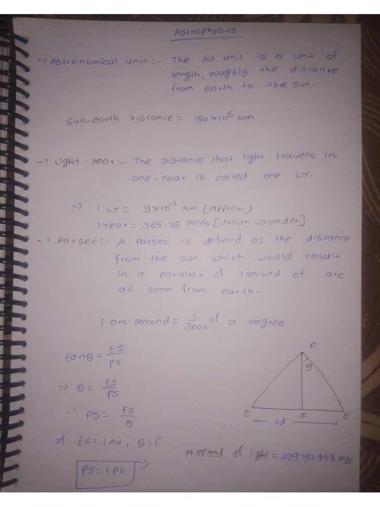 Introduction To Cosmology Notes | PDF
