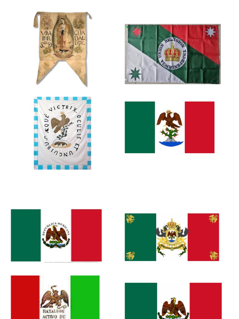 Historia de las Banderas de México | PDF | México