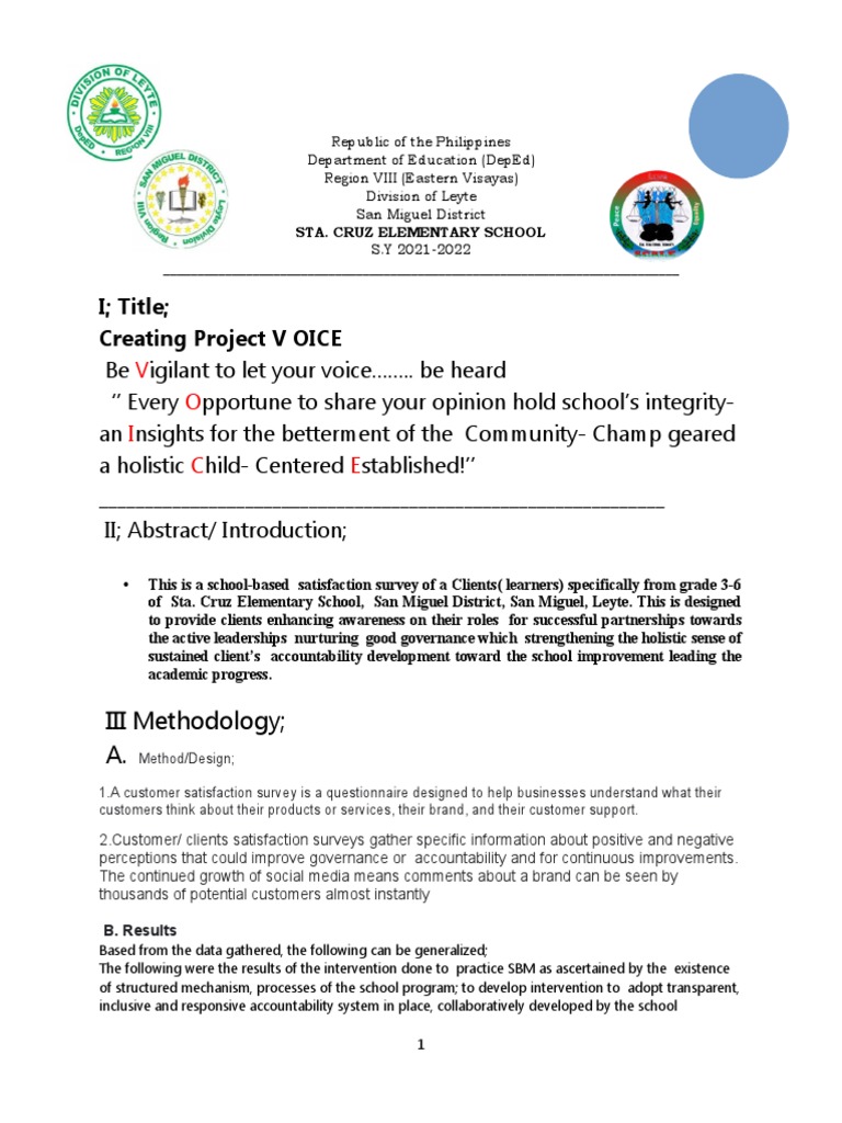 Project Voice | PDF | Learning | Governance