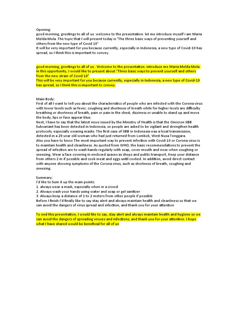 Presentasi EOP | PDF | Health Sciences | Immunology