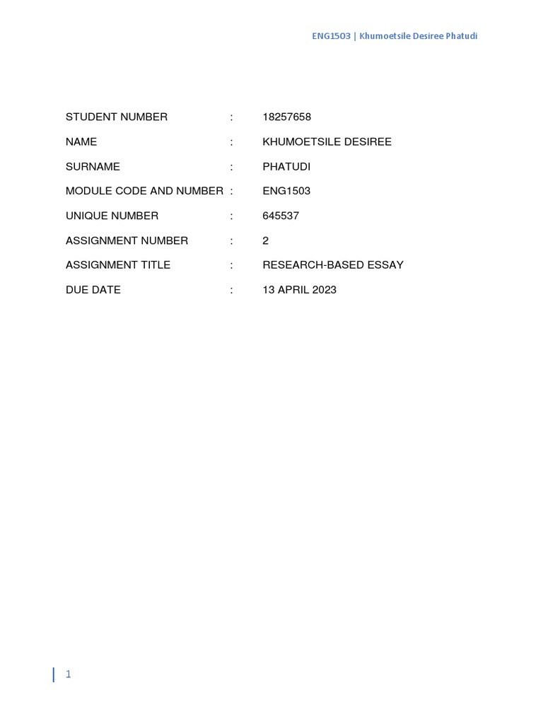 Unisa | Download Free PDF | Learning | Plagiarism