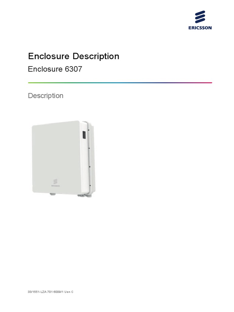 Enclosure 6307 - Product Description | PDF | Fuse (Electrical ...