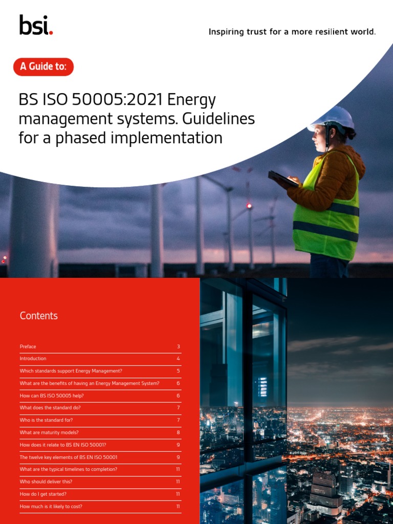 A Guide To Bs Iso 50005 2021-th | PDF | Energy Management | Climate ...