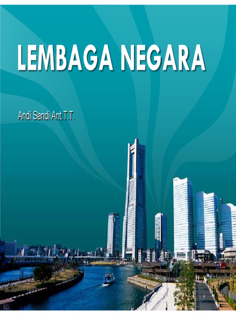 Materi PPT Lembaga Negara 2023 | PDF