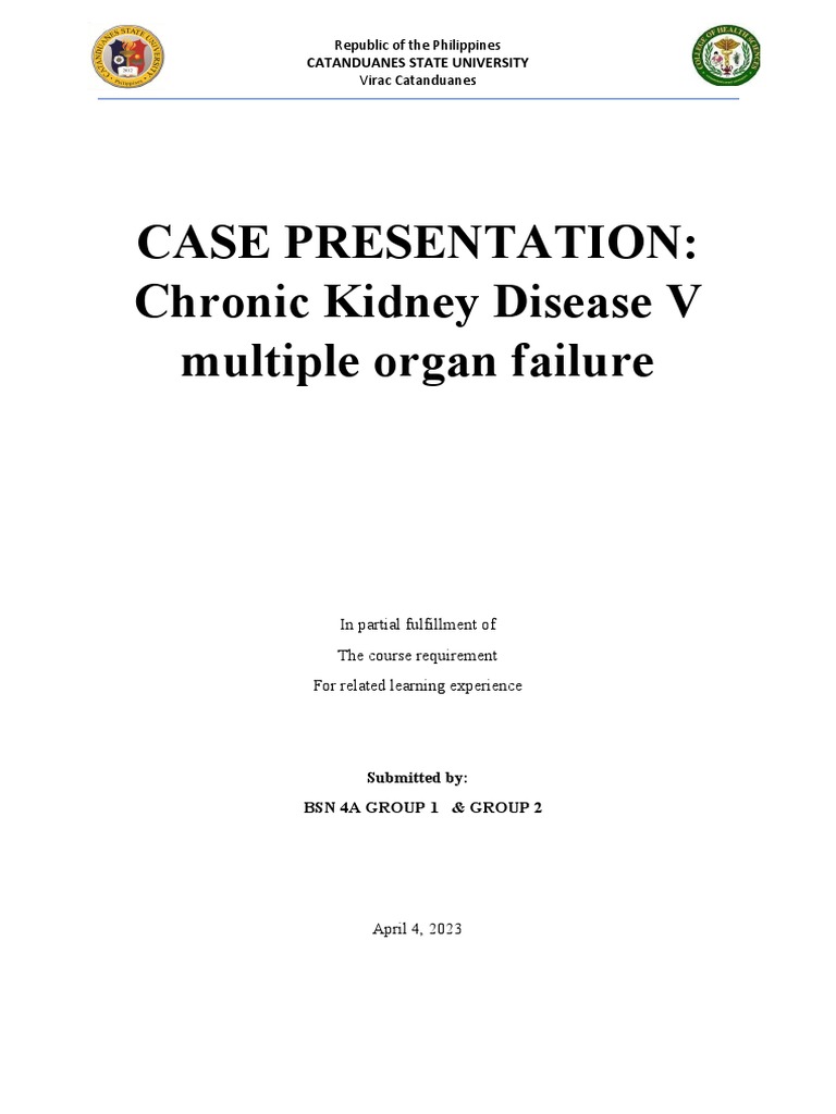 Case Study CKD Pinakafinal Na Talaga | PDF | Self-Improvement