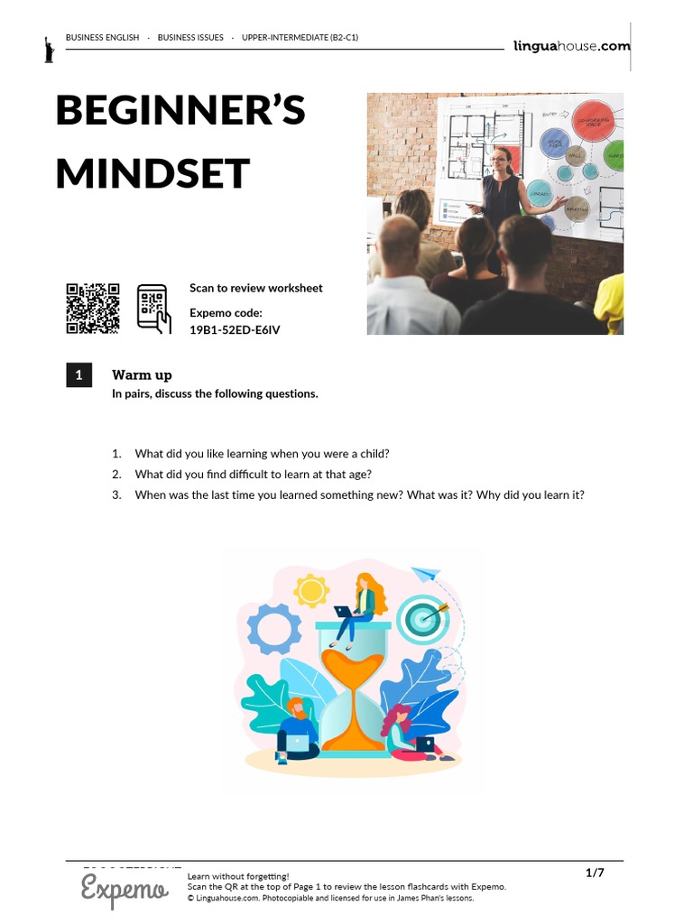 Beginners Mindset American English Student | PDF | Cognition ...