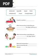 Science Grade 2 - 2long | PDF | Light | Force