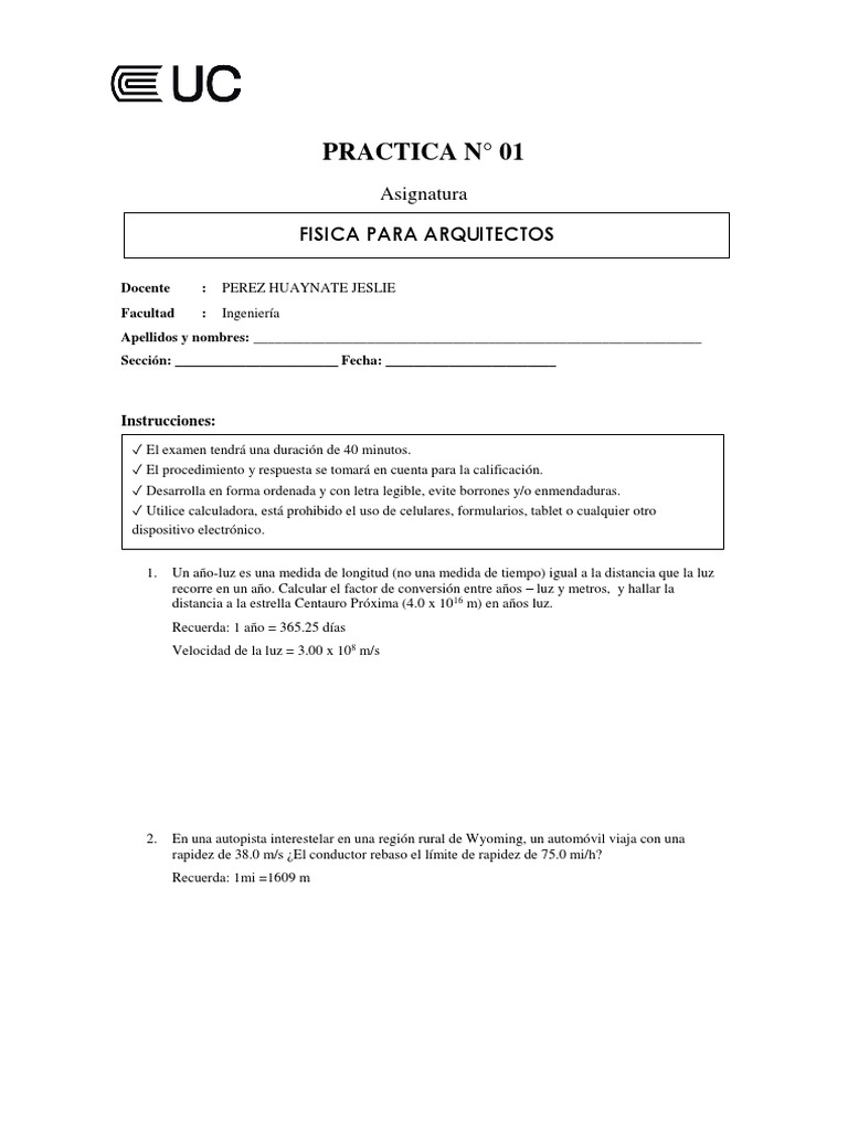 Practica #01 - Parte Practica | PDF