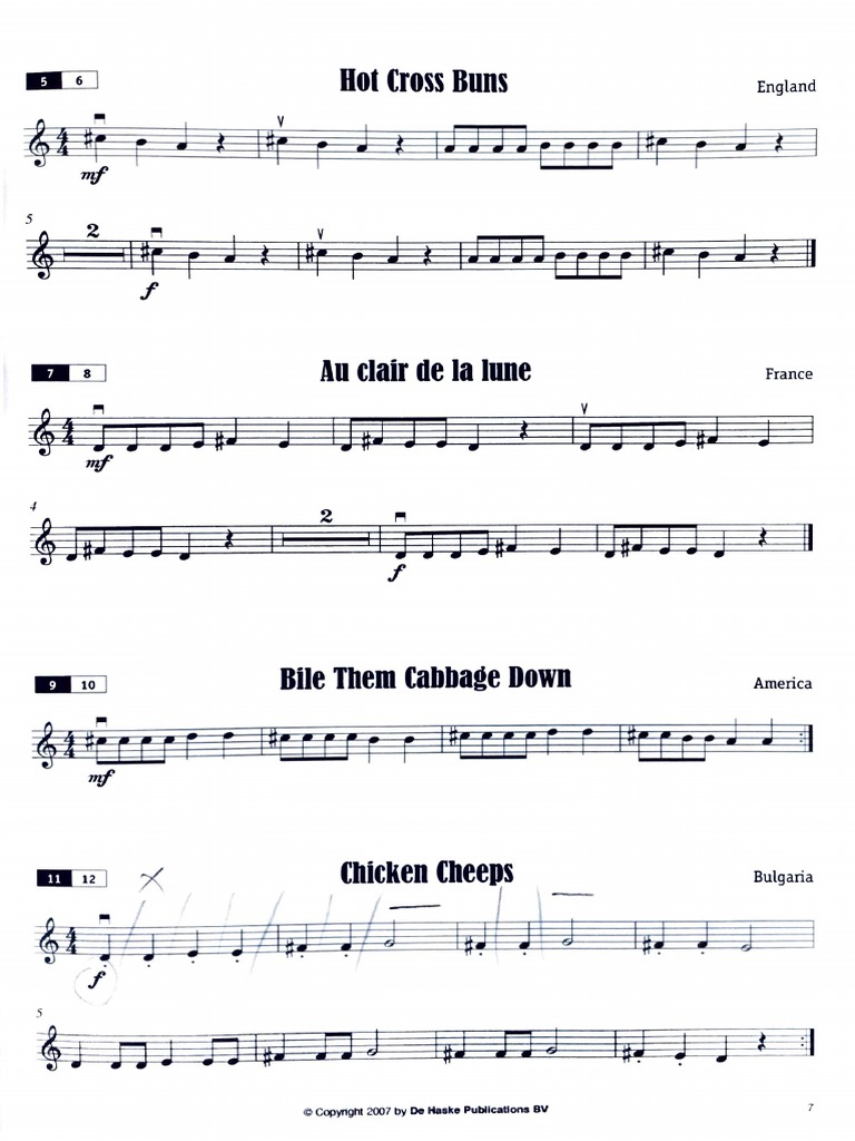 Famous Tunes For Violin | PDF