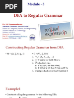 11-Regular Expression To FA-19!01!2023 | PDF | Regular Expression | Formal Methods