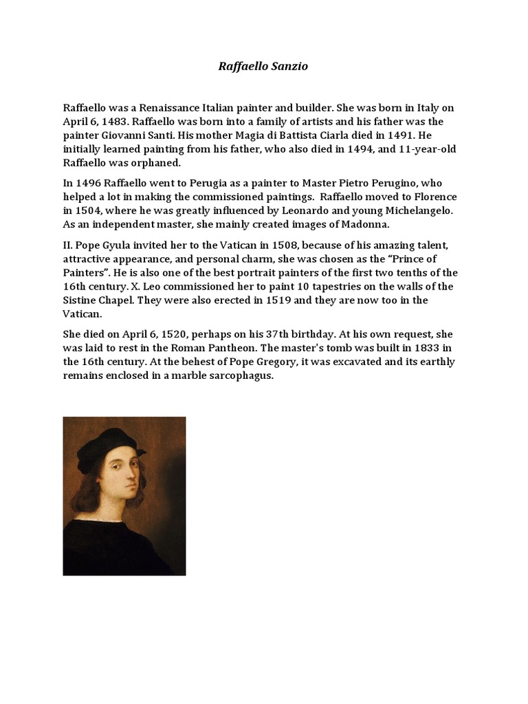 Raffaello Sanzio | PDF