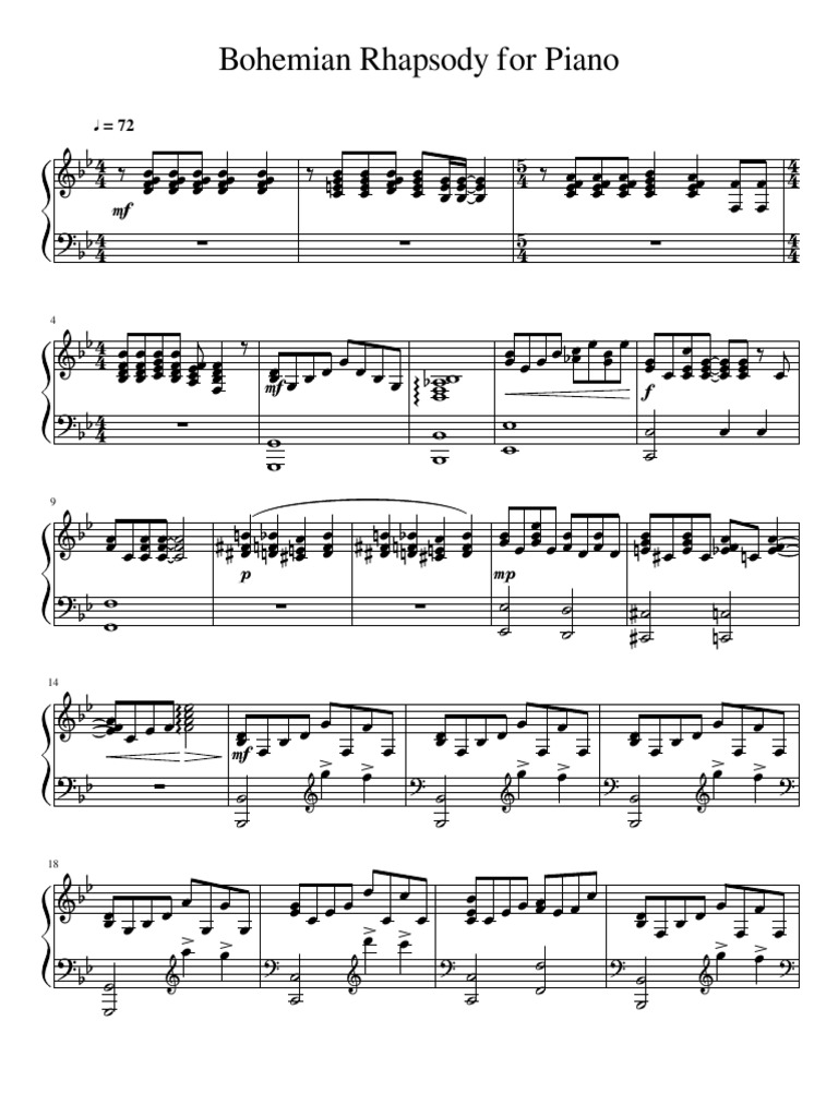 Bohemian Rhapsody | PDF