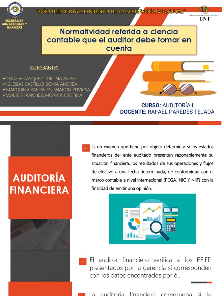 Normas de Auditoría Financiera y NIIF | PDF | normas internacionales de ...