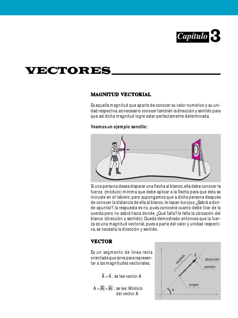 VECTORES | PDF | Vector Euclidiano | Álgebra lineal