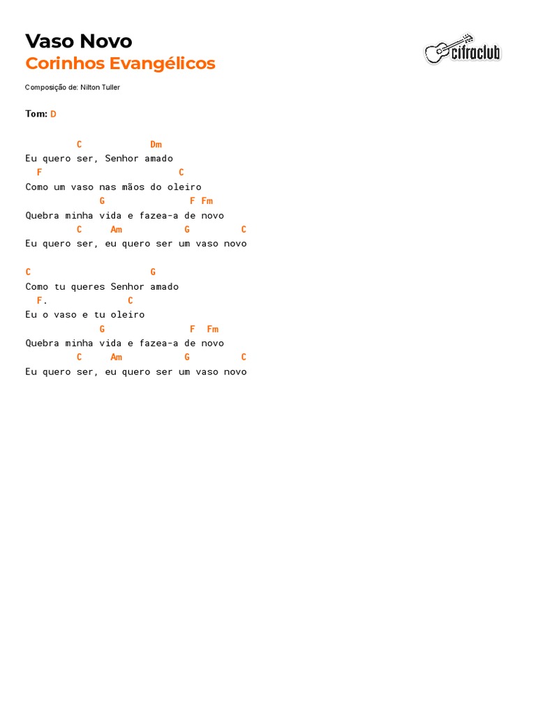 Eu Quero Ser Um Vaso Novo Uma Composição Sobre Renovação Espiritual