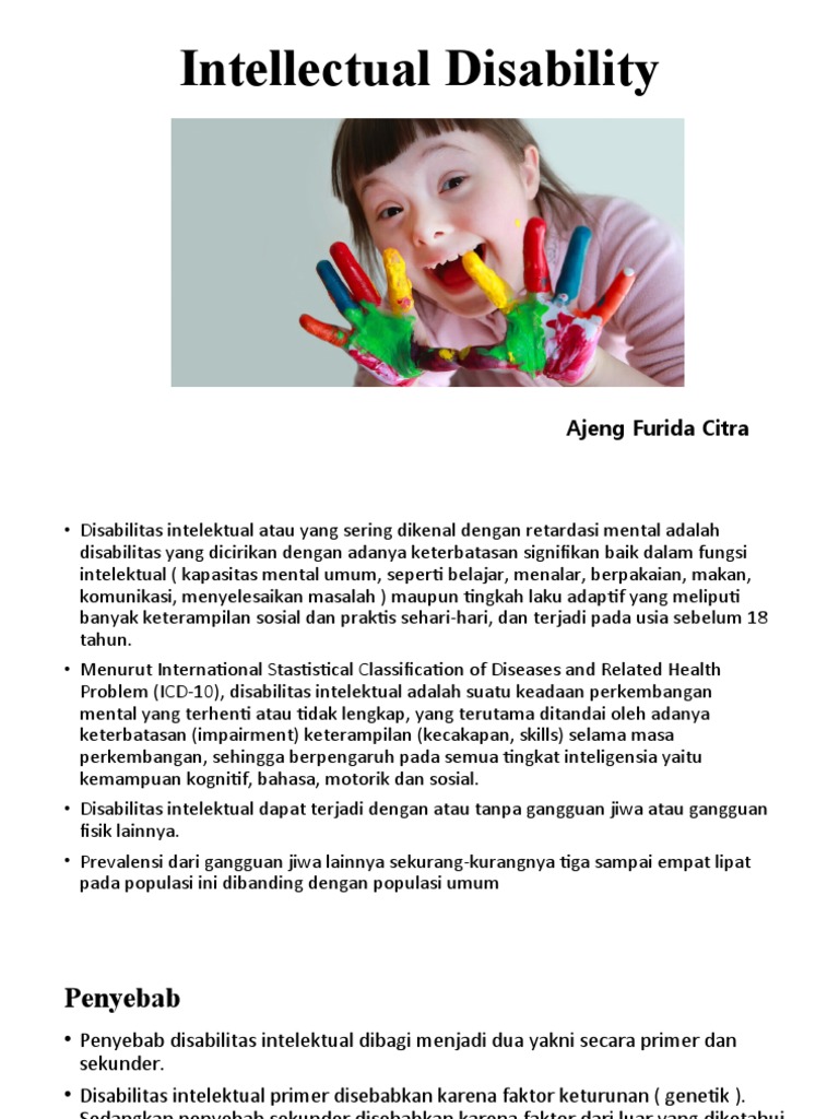 Intelectual Disability | PDF