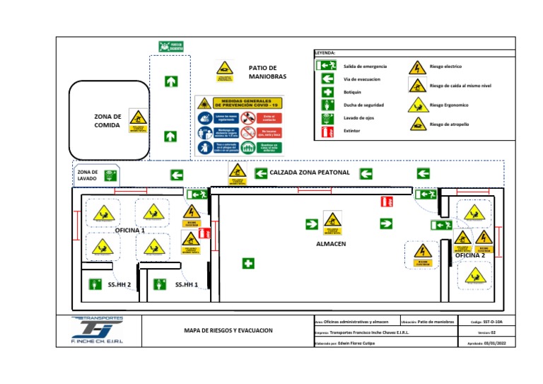 Mapa de Riesgos Oficinas | PDF