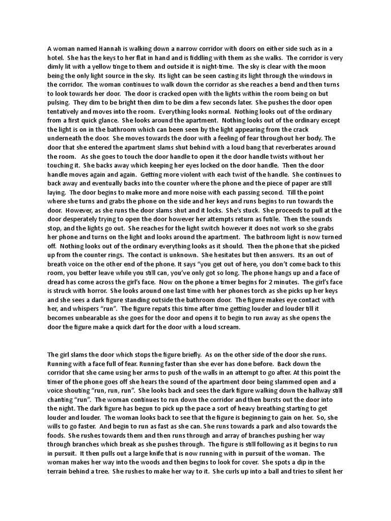 Story Draft 2 | Download Free PDF | Door