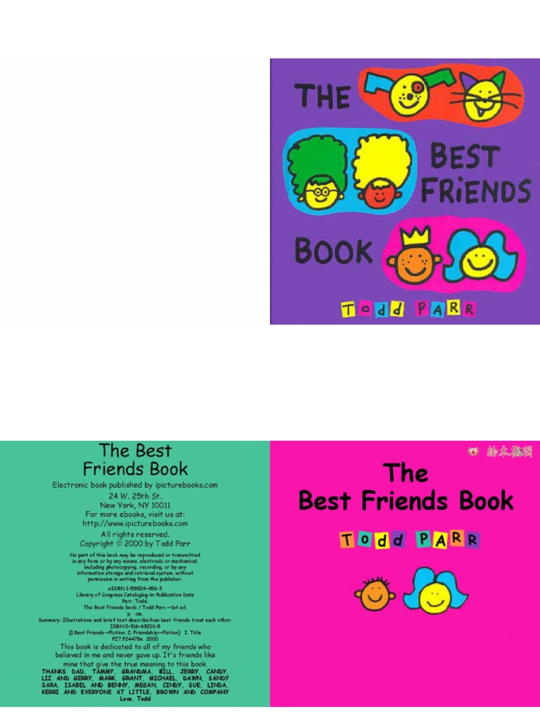 The Best Friends Book | PDF