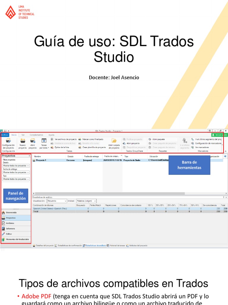 Guía de Uso de SDL Trados Studio | PDF | Ingeniería de software | Desarrollo de software