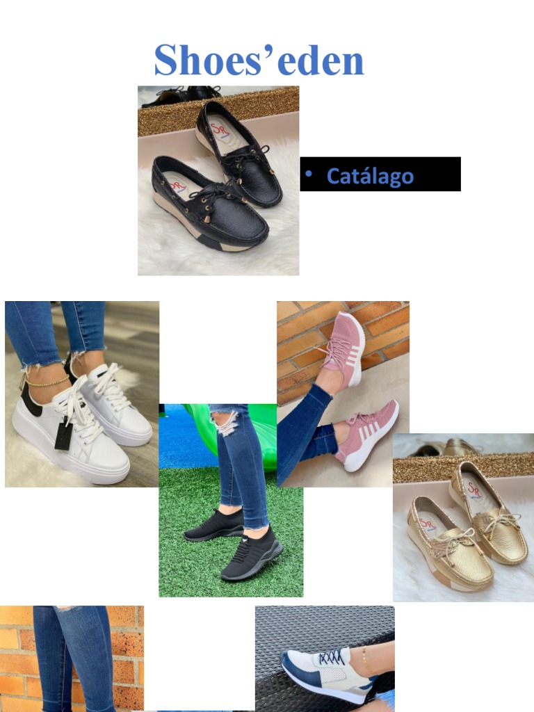 Powerpoint para Hacer Un Catálogo de Zapatos | PDF