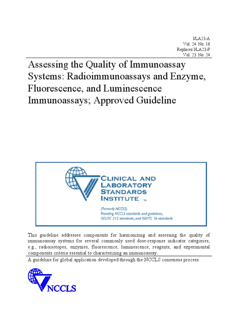 Clsi Ila23 A | PDF | Immunoassay | Antibody