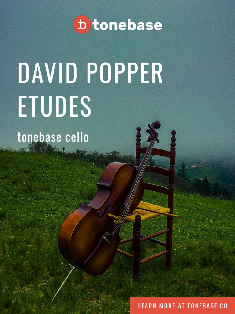 David Popper Etudes: Tonebase Cello | PDF | Cello | Musical Compositions