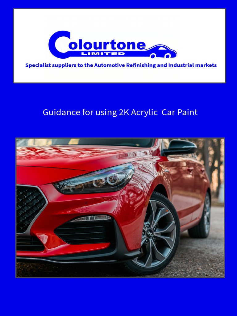 Colourtone 2pack Guide | PDF | Paint | Materials