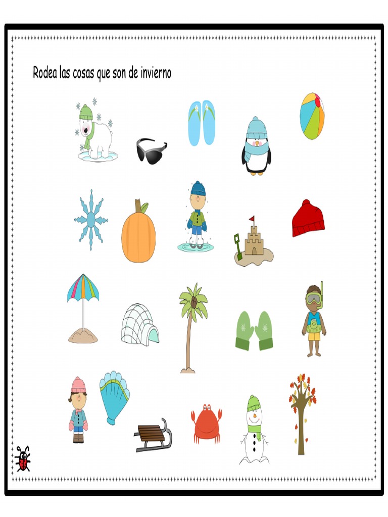 Cuaderno de Actividades de Invierno | PDF