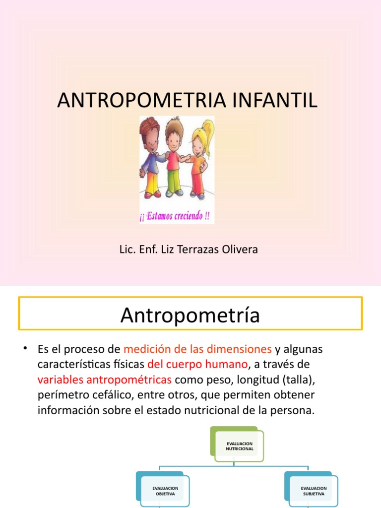Antropometria Registro Hc Cred Pdf Medición Antropometría