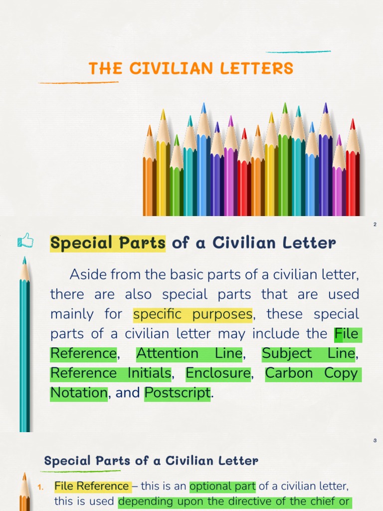 The Civilian Letters | PDF