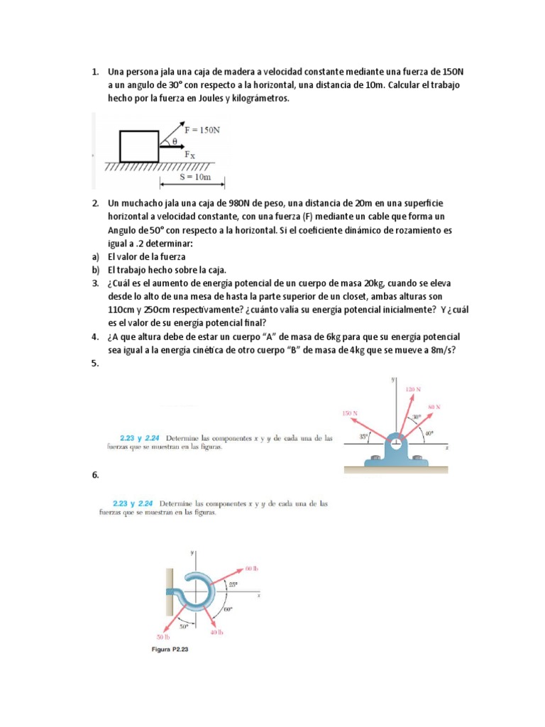 Ejercicios 2 Parcial | PDF