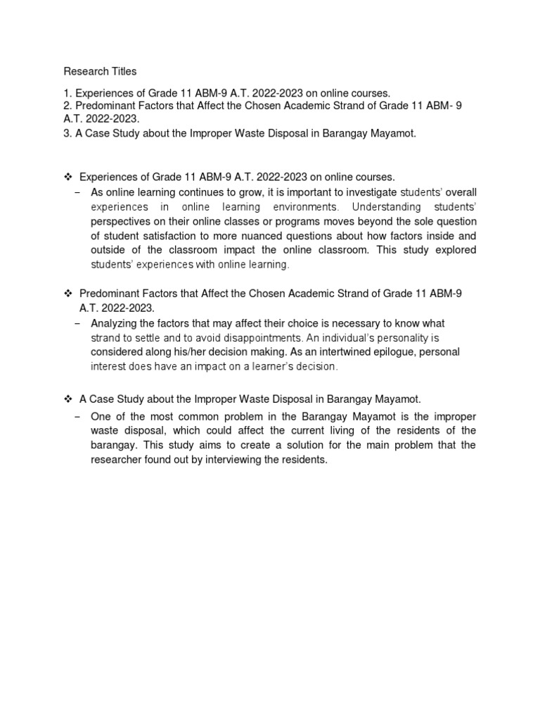 Exploring Online Learning Experiences, Academic Path Selection Factors ...