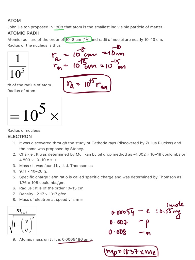 ATOM | PDF | Atomic Orbital | Emission Spectrum