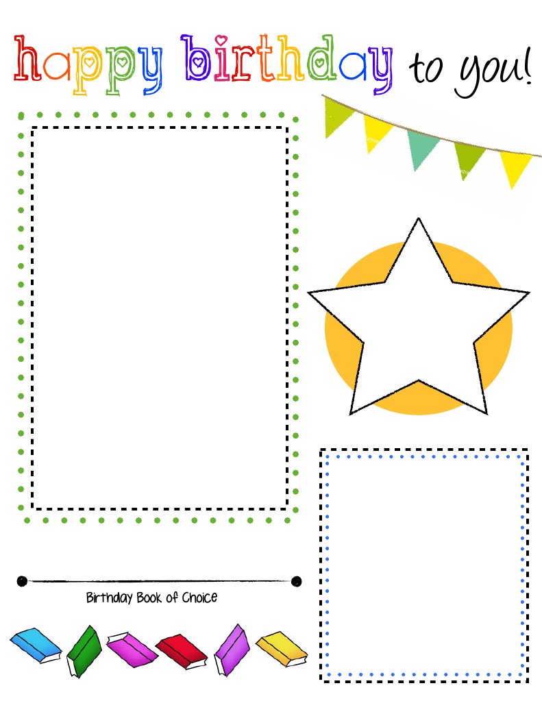 Bday Book Template | PDF