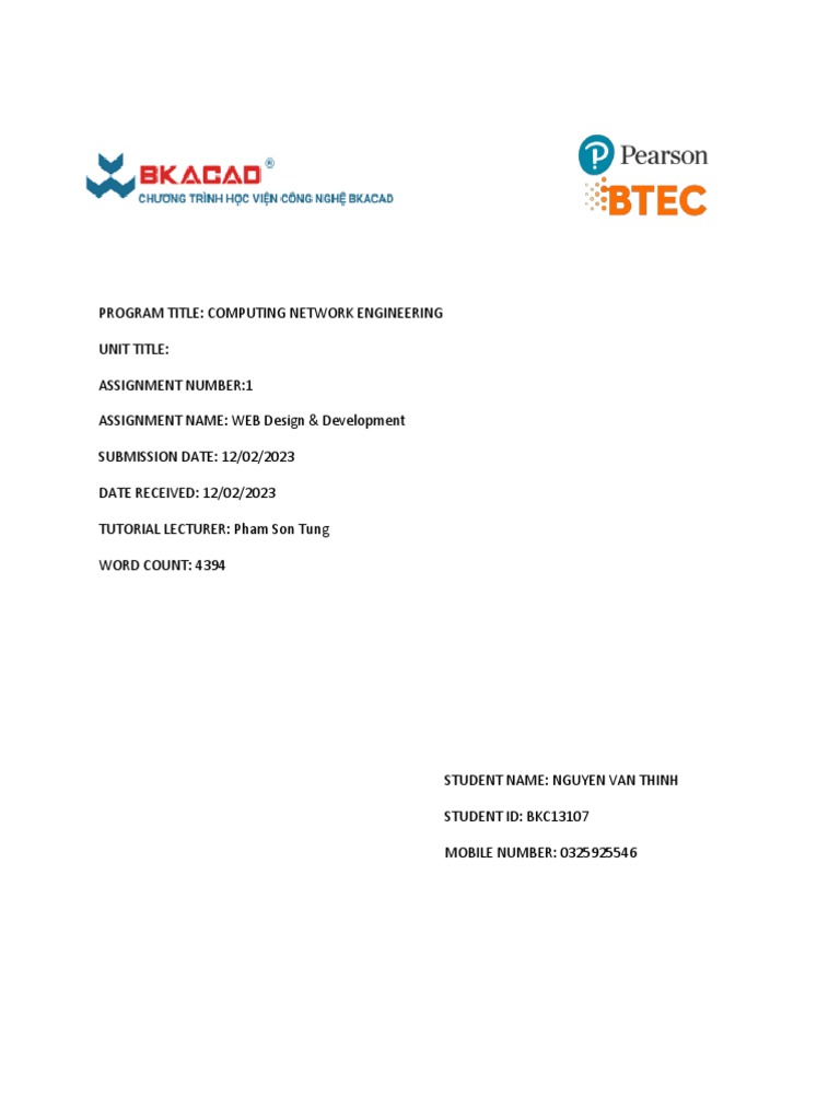 Web Design & Development Guide | PDF | Domain Name System | Hypertext Transfer Protocol