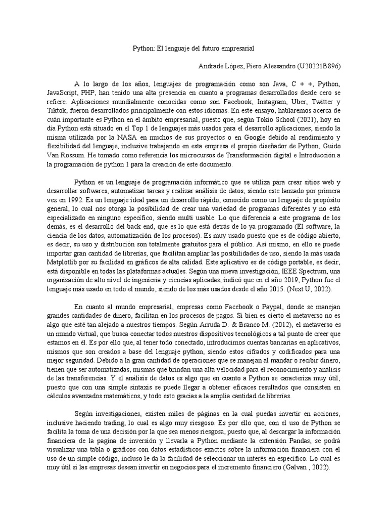 Python - Lo Clásico Nunca Pasa de Moda | Descargar gratis PDF | Python ...