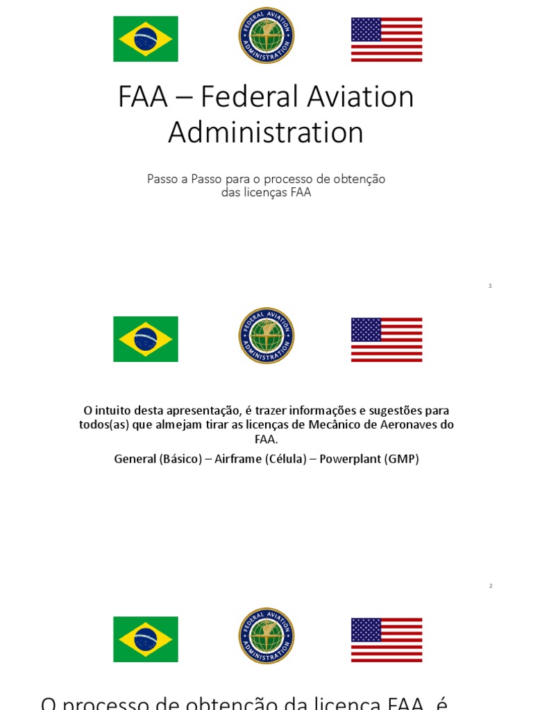 Passo A Passo para Tirar Seu FAA | PDF | Carteira de Motorista ...