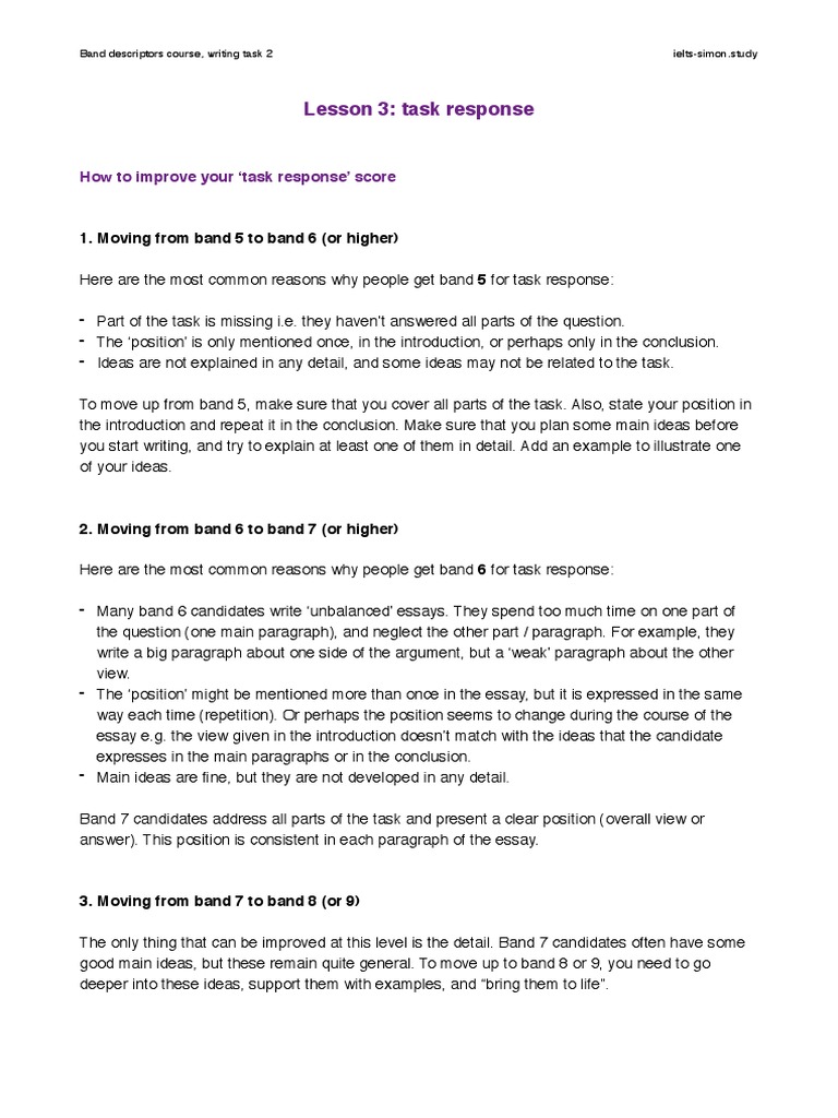 Lesson 3: Task Response | PDF | Essays | Museum