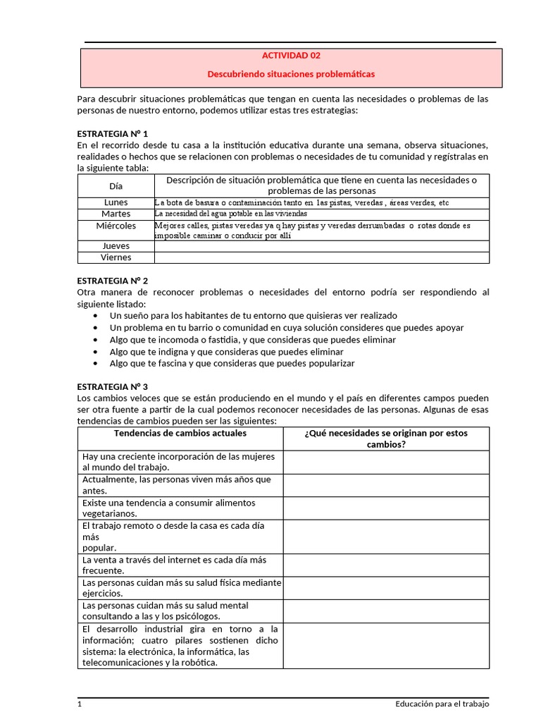 Act 02 - SA 03 - EPT 3º | PDF