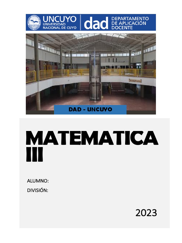Cuadernillo 3ro 2023 Dad Pdf Número Real Raíz Cuadrada