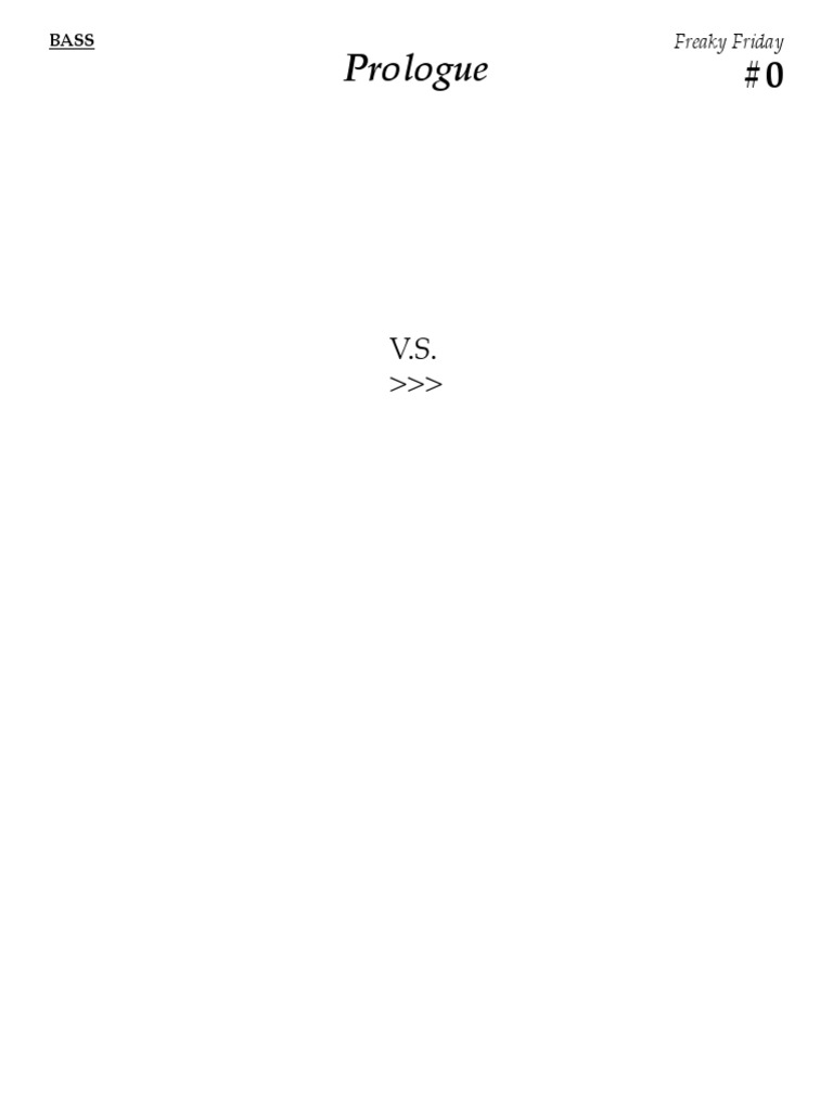 Prologue: Freaky Friday | PDF