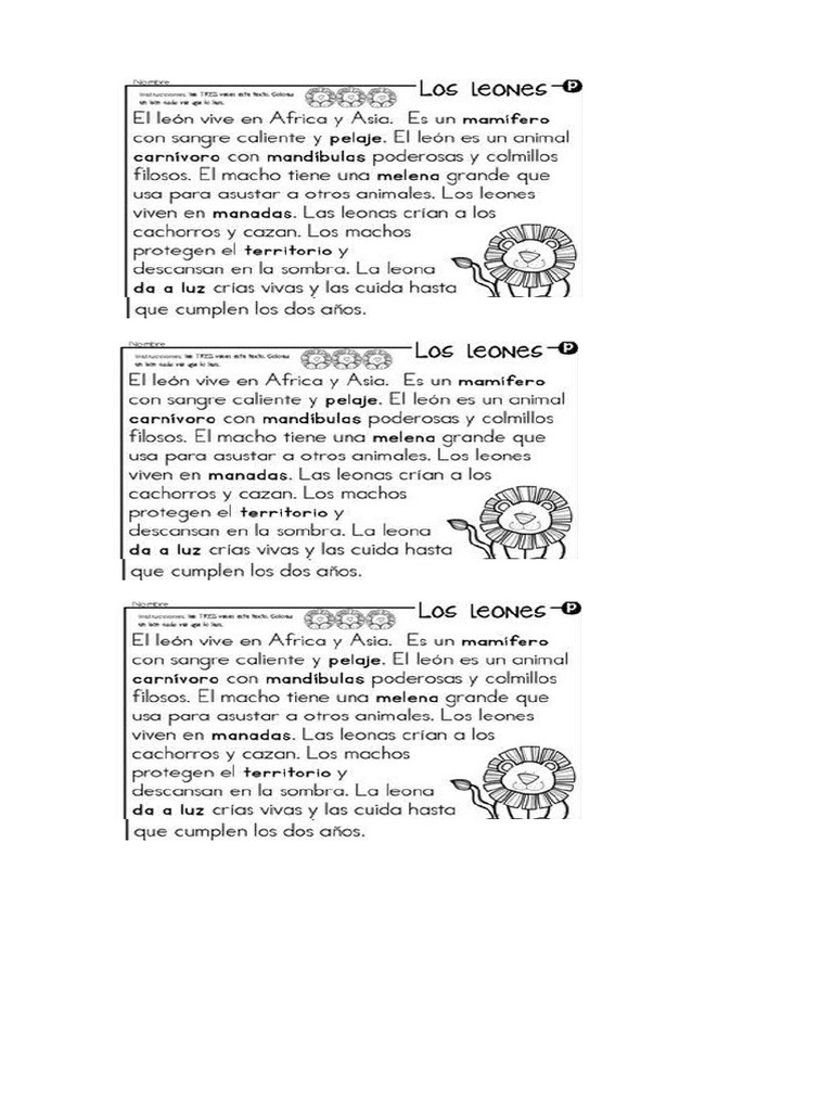 Ejemplo de Textos Informativos | PDF