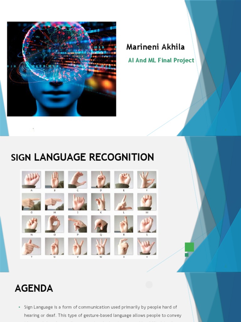 Aicte Project | PDF | Communication | Sign Language