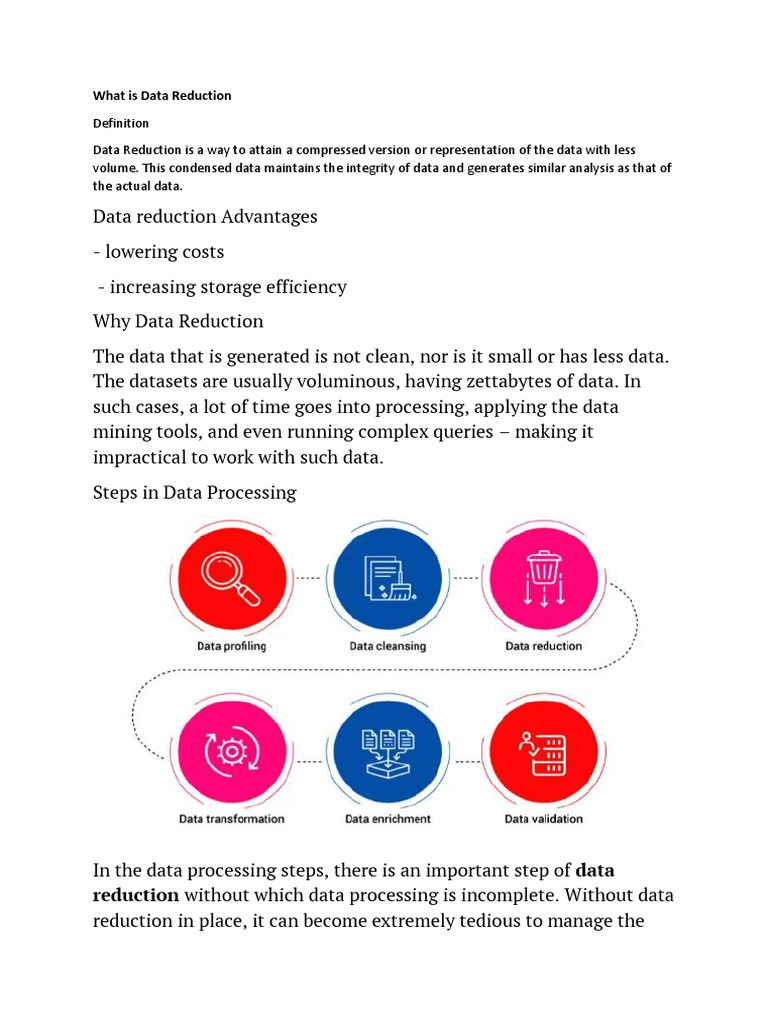 Data Reduction Techniques | PDF | Data Compression | Regression Analysis